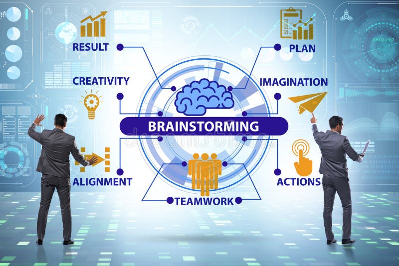 Brainstorming Concept As a Solution Tool Stock Photo - Image of ... Brainstorming Concept As a Solution Tool Stock Photo - Image of ...