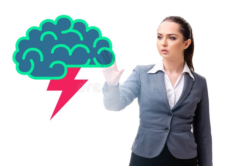 Brainstorming Concept As a Way of Finding Solutions Stock Image - Image ...