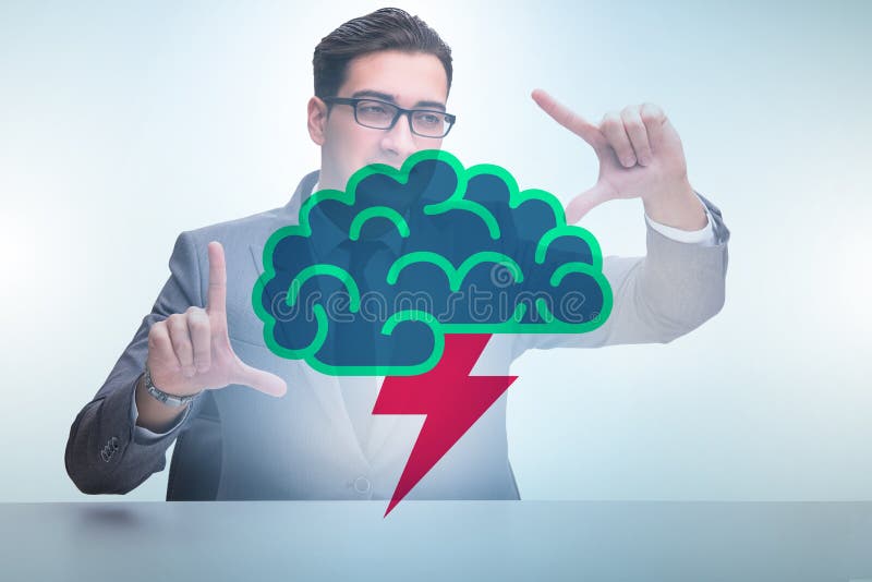 Brainstorming Concept As a Way of Finding Solutions Stock Photo - Image ...