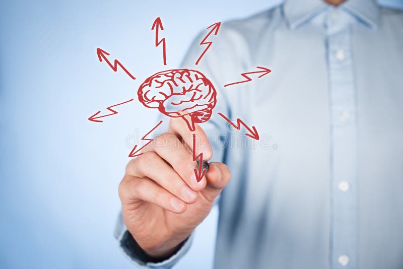 Brainstorming concept stock photo. Image of concept, contemplation ...