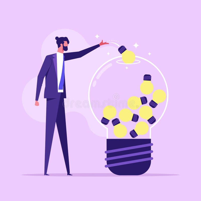 Brainstorming Creative and Innovative Ideas for the Organization Stock ...