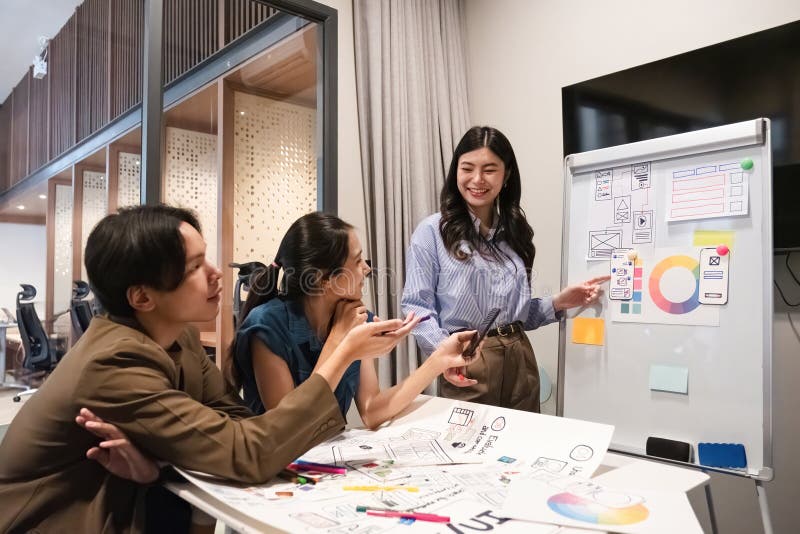 Brainstorming of a Developer Team, Planning for Group Problem Solving ...