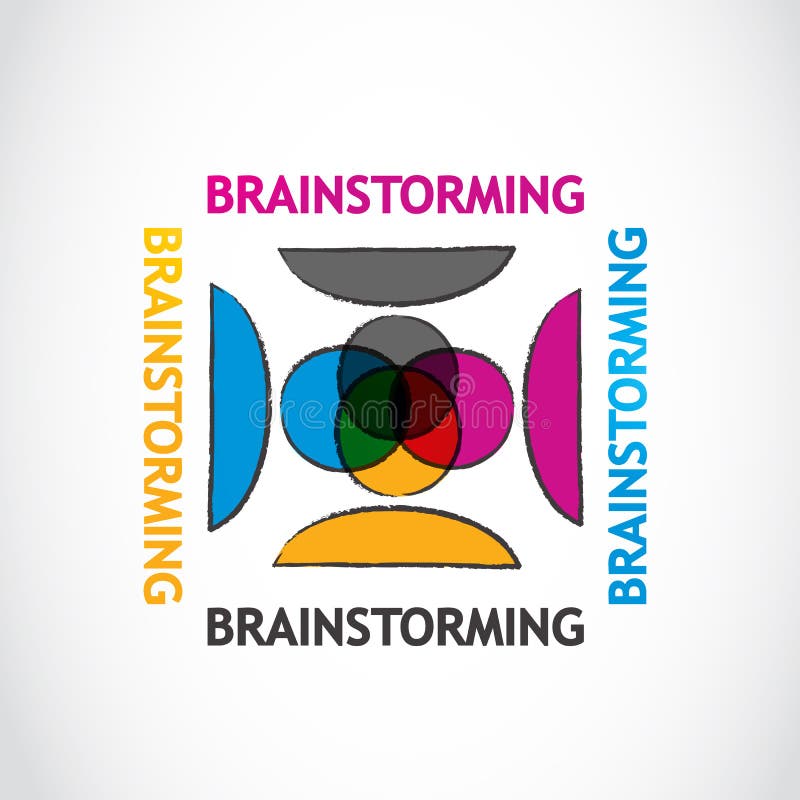 Brainstorming, Problem Solving, Scribble Stock Illustration ... Brainstorming, Problem Solving, Scribble Stock Illustration ...