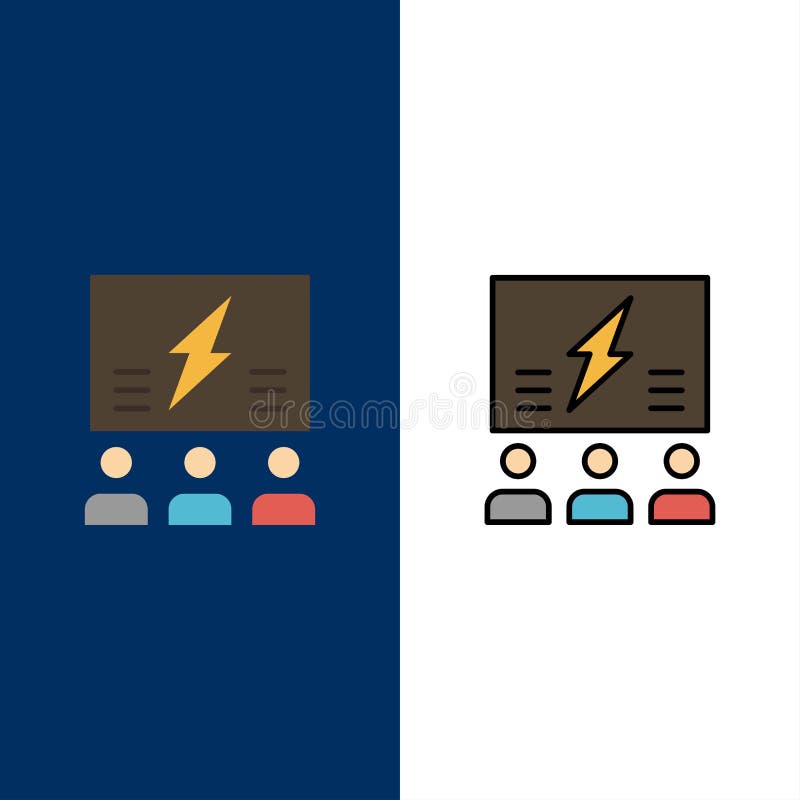 Brainstorming, Group, Idea, Solution, Team, Think, Thinking Icons. Flat ...