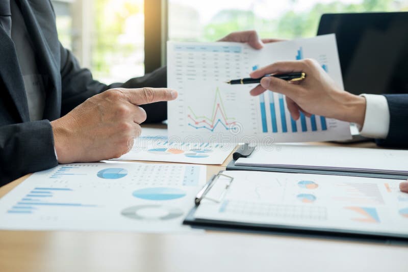 Brainstorming Group Working Concept. Business People or Startup ...