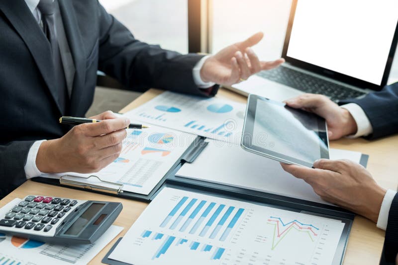 Brainstorming Group Working Concept. Business People or Startup ...