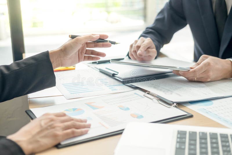 Brainstorming Group Working Concept. Business People or Startup ...