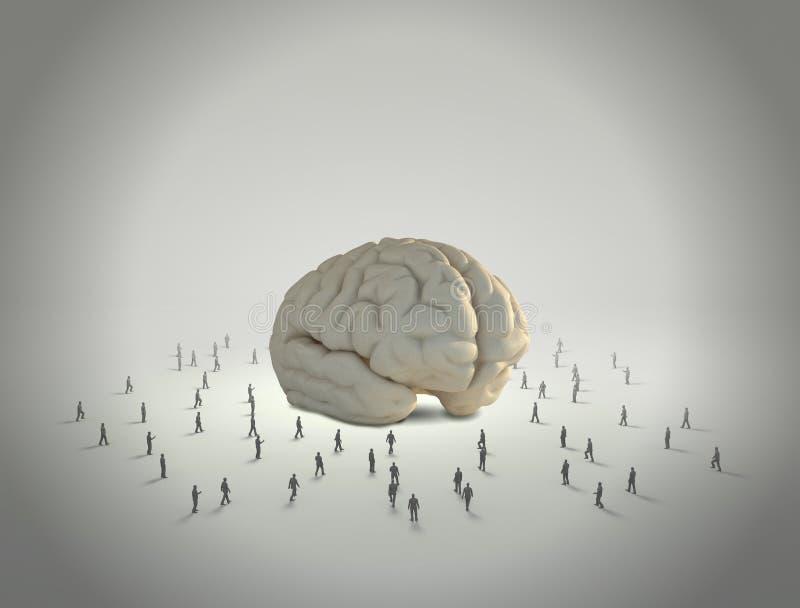 Brainstorming stock photo. Image of huge, mental, businessman - 43761498