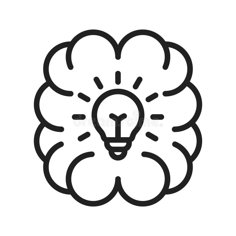 Brainstorming Icon Vector Image Stock Vector Illustration Of Brainstorm Brainstorming 278291119