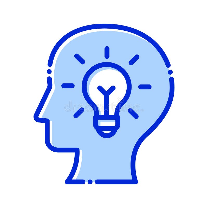 Brainstorming, Idea, Solution, Head Fully Editable Vector Icons Stock ...