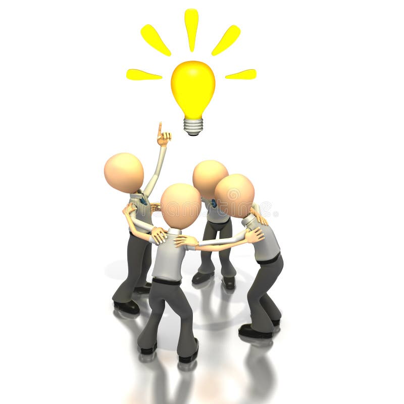 Group Thinking Clip Art