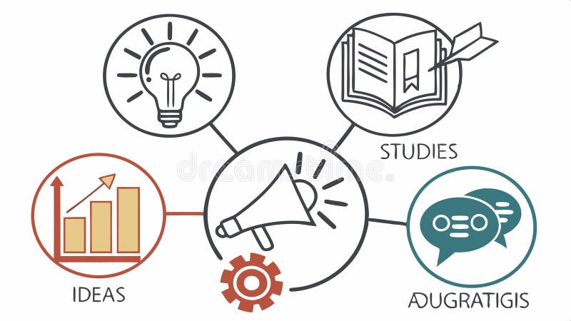 Brainstorming Mind Map for Ideas and Studies, Creative Thinking Process ...