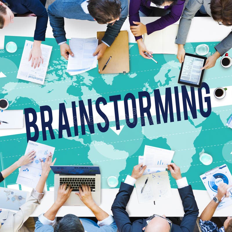 Brainstorming Planning Analysis Planning Strategy Concept Stock Image ...