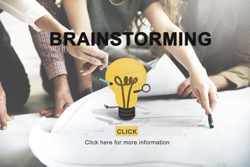 Brainstorming Planning Strategy Solution Concept Stock Photo - Image of ...
