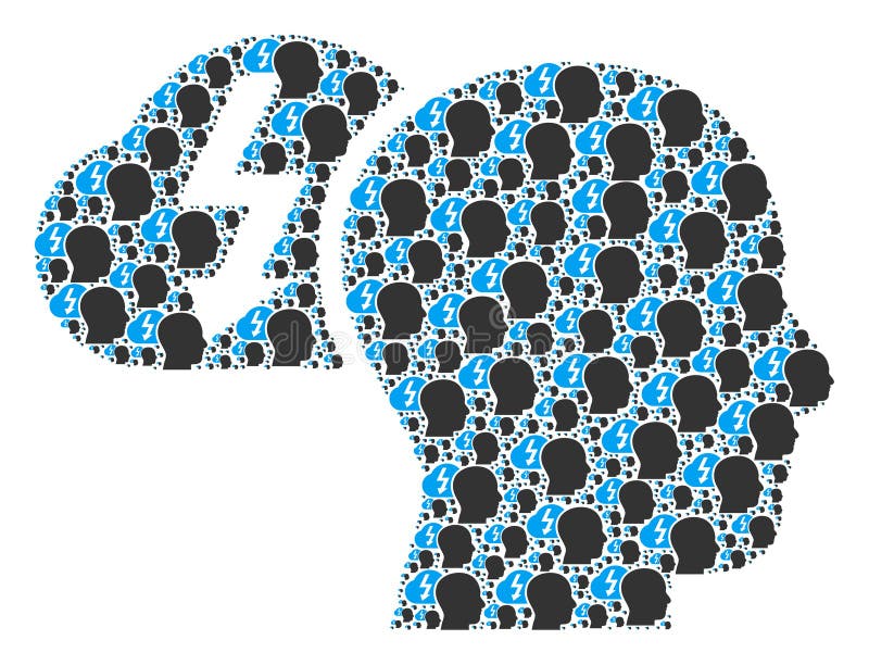 Random Recursive Brainstorming Items Stock Illustrations 5 Random