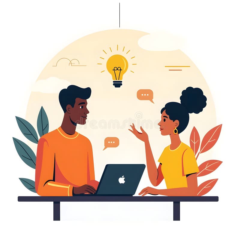 Brainstorming Session Business Meeting Collaboration Teamwork Idea Generation Creative ...