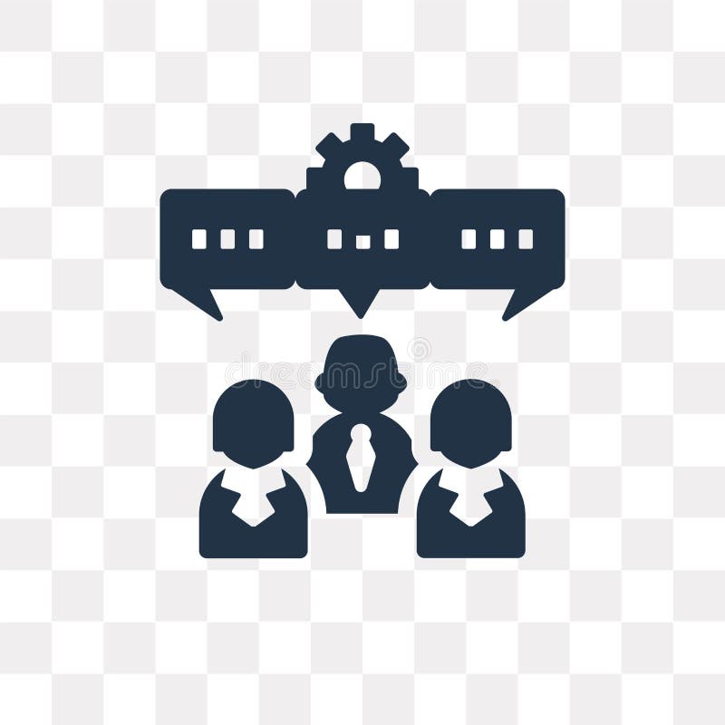 Brainstorming Vector Icon Isolated on Transparent Background, Li Stock ...