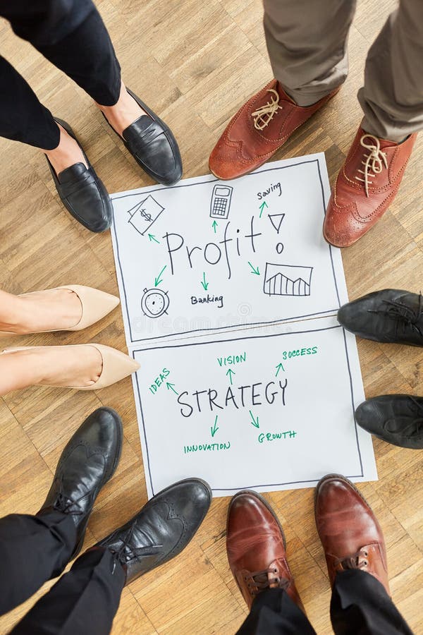 Workshop, Strategy and Planning with Business People in Meeting for ...