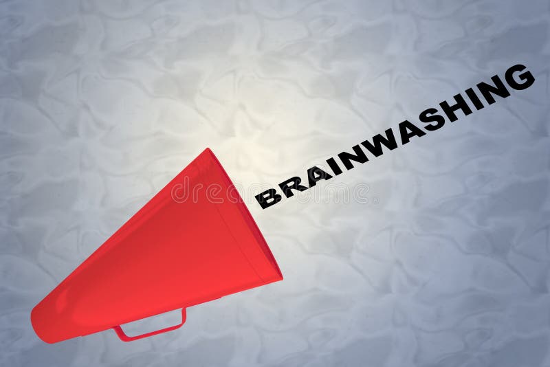 Propaganda And Brainwashing Of The Influential Mass Media Concep Stock ...