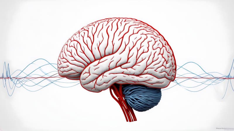 Brainwave Symphony: the Rhythm of Thought Stock Footage - Video of ...