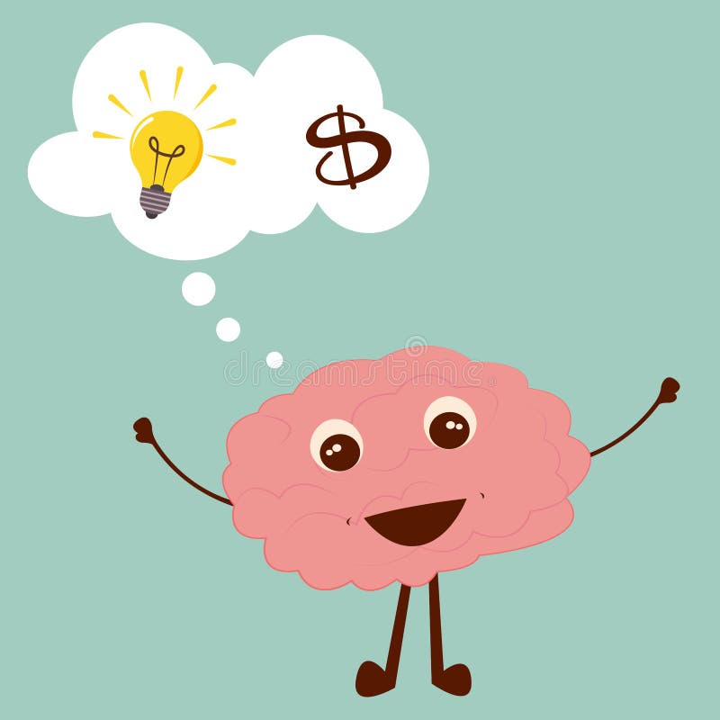 Brainy Ideas stock vector. Illustration of design, health - 250648055