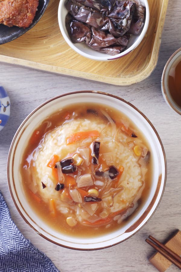 Braise Rice with the Mixed Vegetable Stock Photo - Image of fried ...