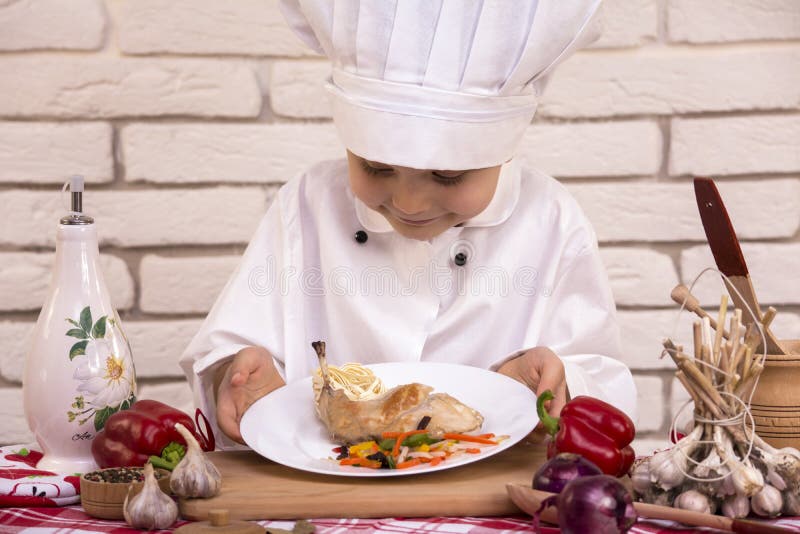 Braised Leg of Rabbit and Spaghetti Stock Image - Image of shape ...
