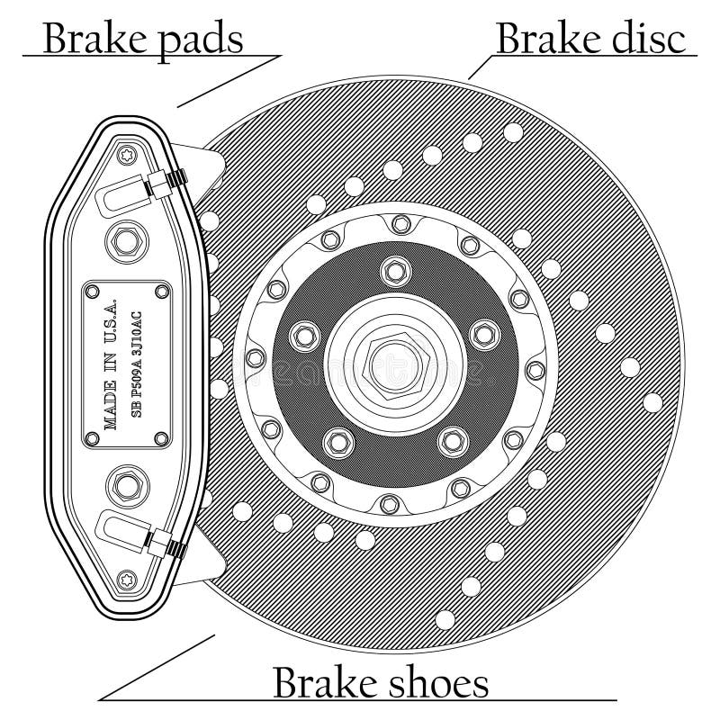 Car Pickup Truck Drawing Outlines Not Converted To Objects Stock Vector ...