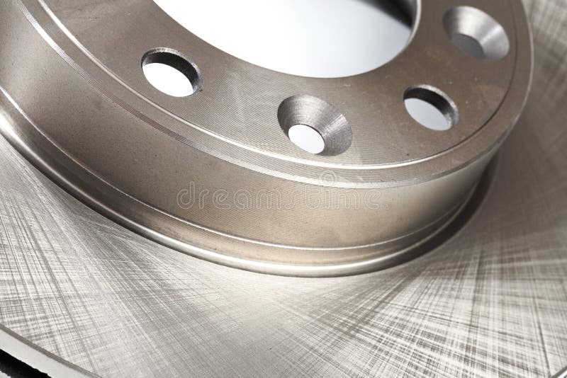 Brake Disc Isolated on White Background Stock Image - Image of clean ...