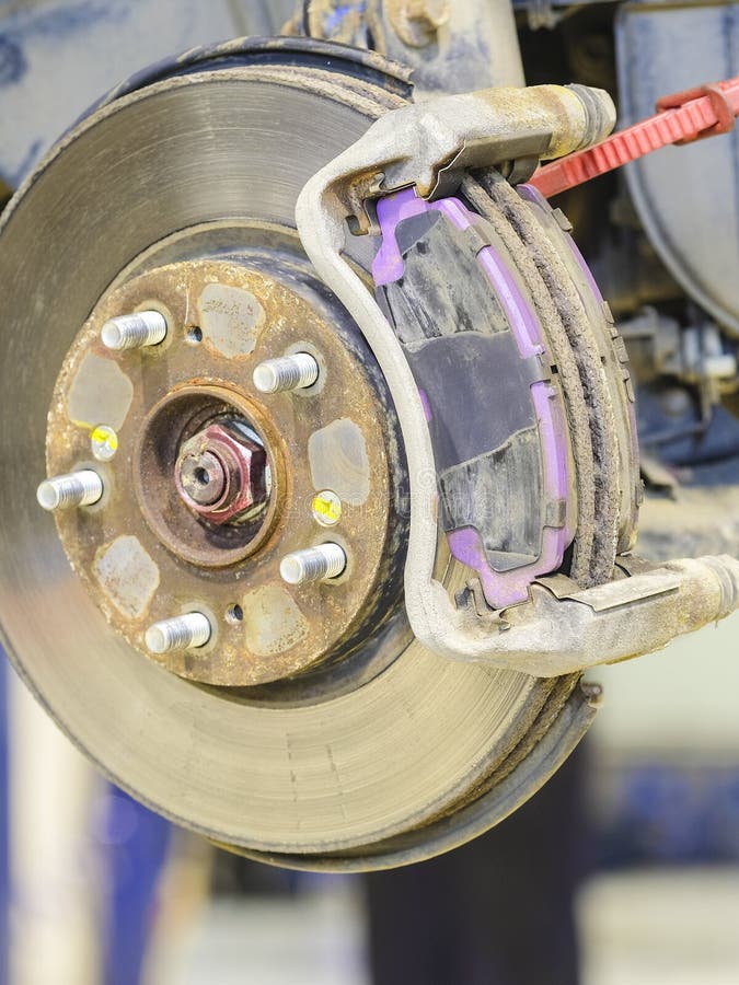 Brake disk of a car stock photo. Image of equipment, problem - 99457760