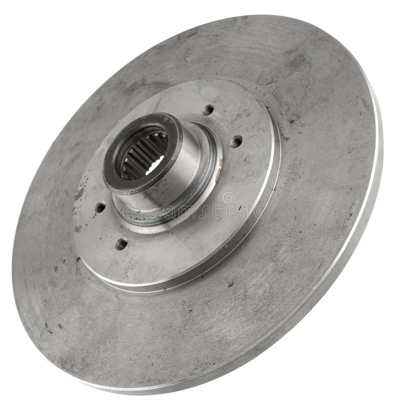 Brake Disk, Spare Part from Car, on White Background in Insulation ...