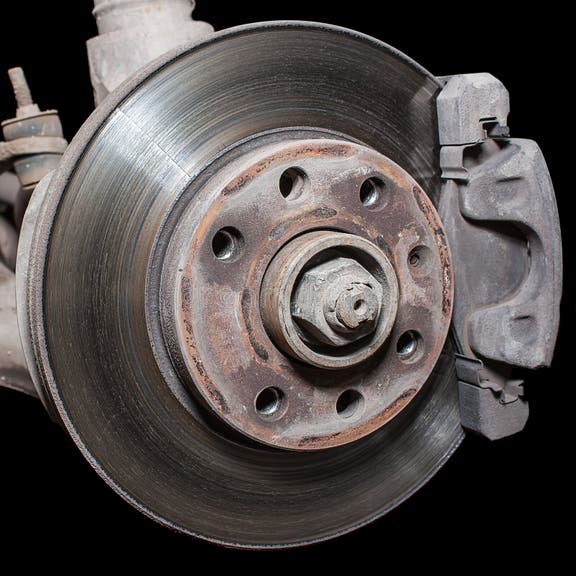 Brake dsik stock image. Image of disc, rusty, shiny, bolt - 24400863