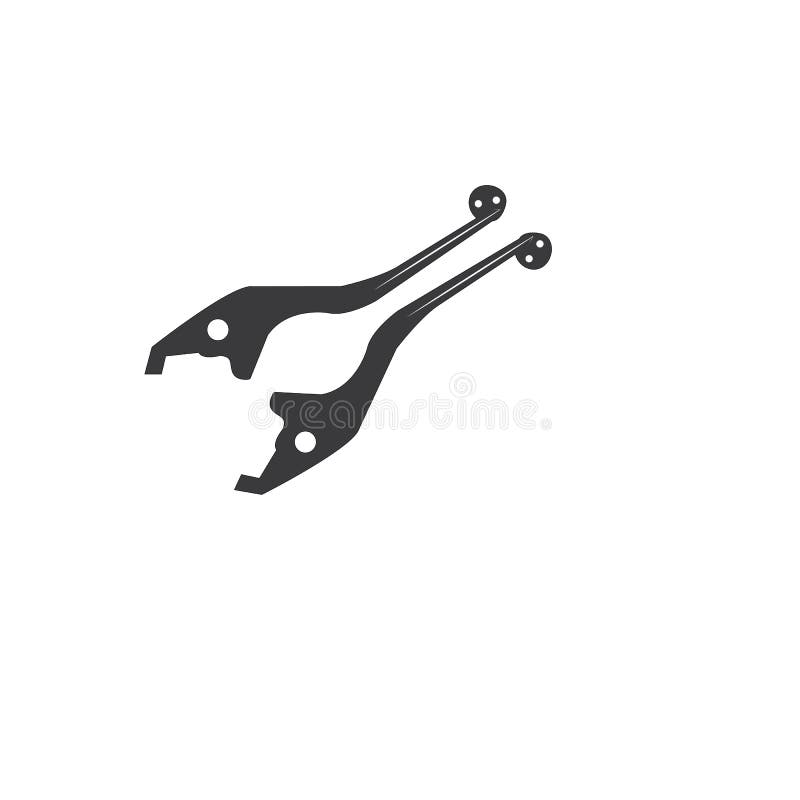 Brake Handle Motor Cycle Vector Design Stock Vector - Illustration of ...