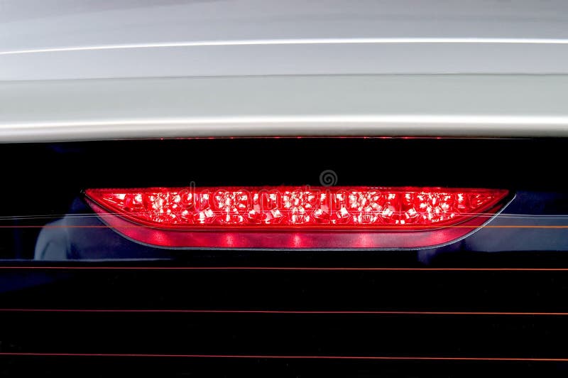 Brake light stock image. Image of blurred, reflective - 20119507