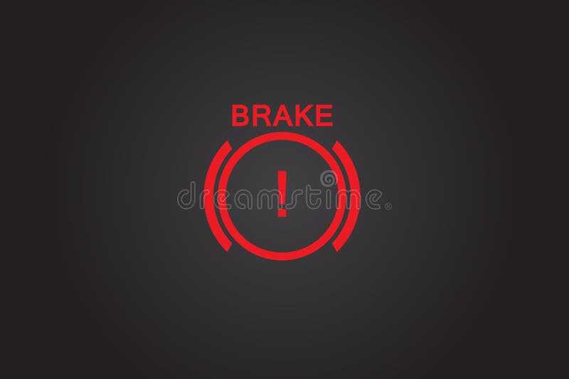 Brake problem icon stock illustration. Illustration of graphic - 91857517