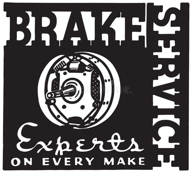 Brake Service stock illustration. Illustration of americana - 141924485