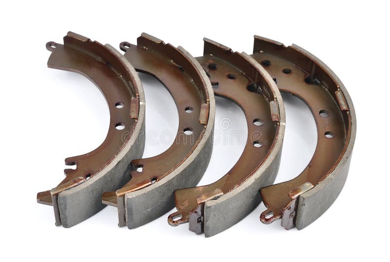 Car brake shoes stock image. Image of automotive, steel - 22150943