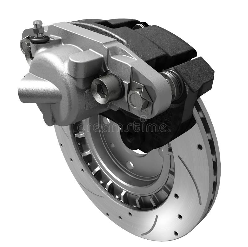 Brake system. stock illustration. Illustration of racing - 83393879