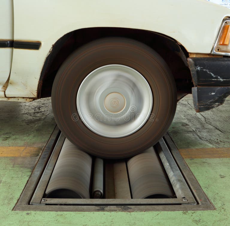 Brake Testing System of Car Stock Photo - Image of control, front: 40660256