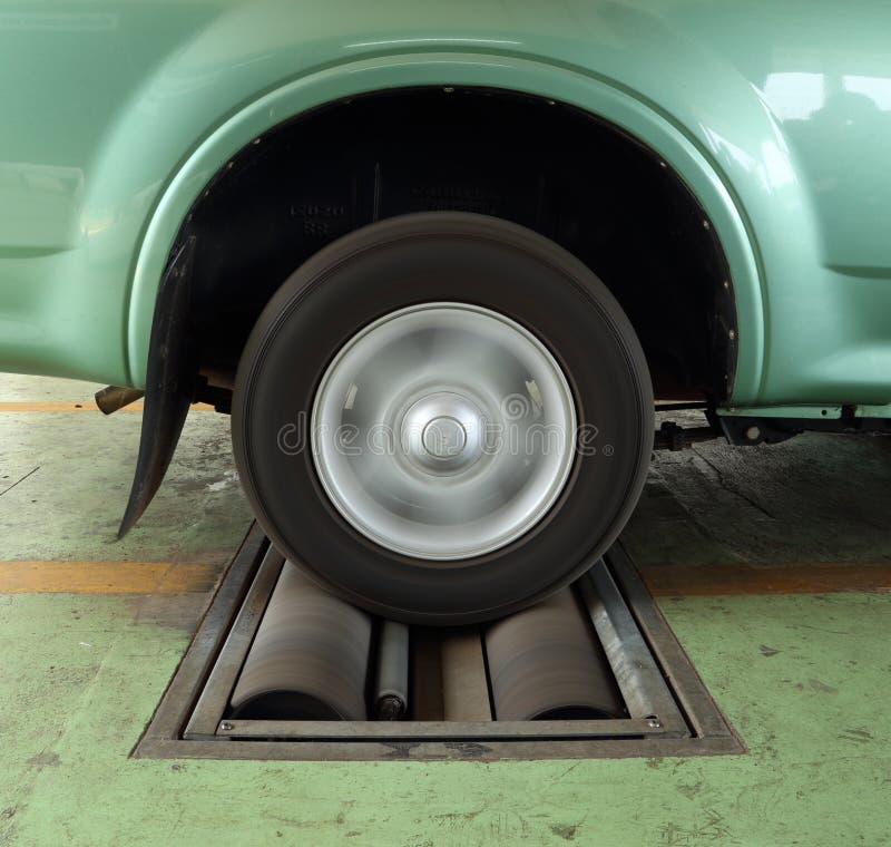 Brake Testing System of Car Stock Image - Image of brake, check: 40124125
