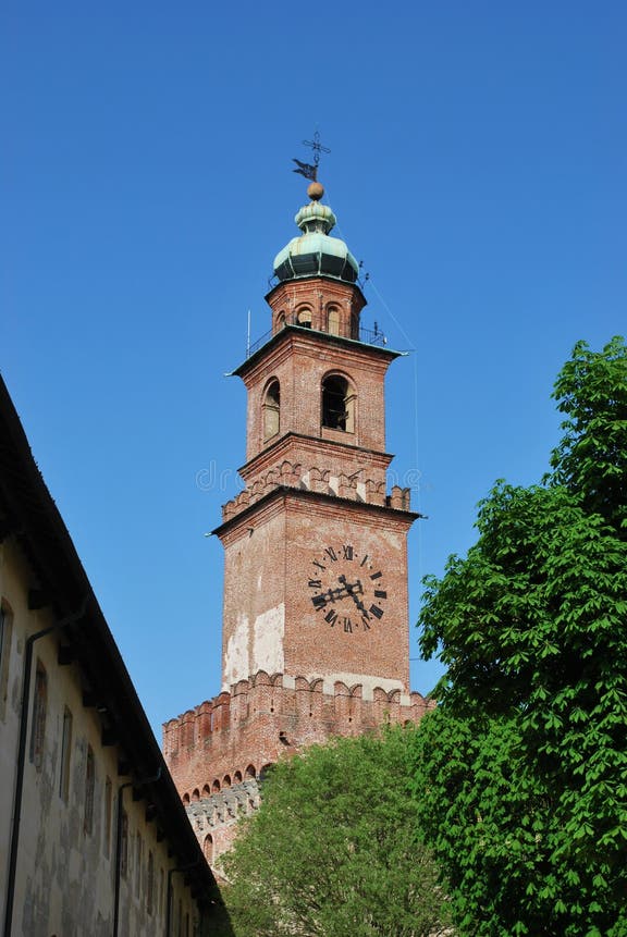 Bramante tower stock image. Image of pavia, centre, building - 19700711