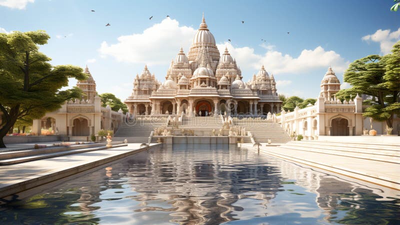 Bramheswara Temple Full View in India, Hindu Religious Temple Stock ...