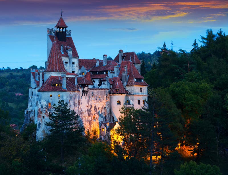 Bran Castle, Brasov, Romania Stock Photo - Image of architecture ...
