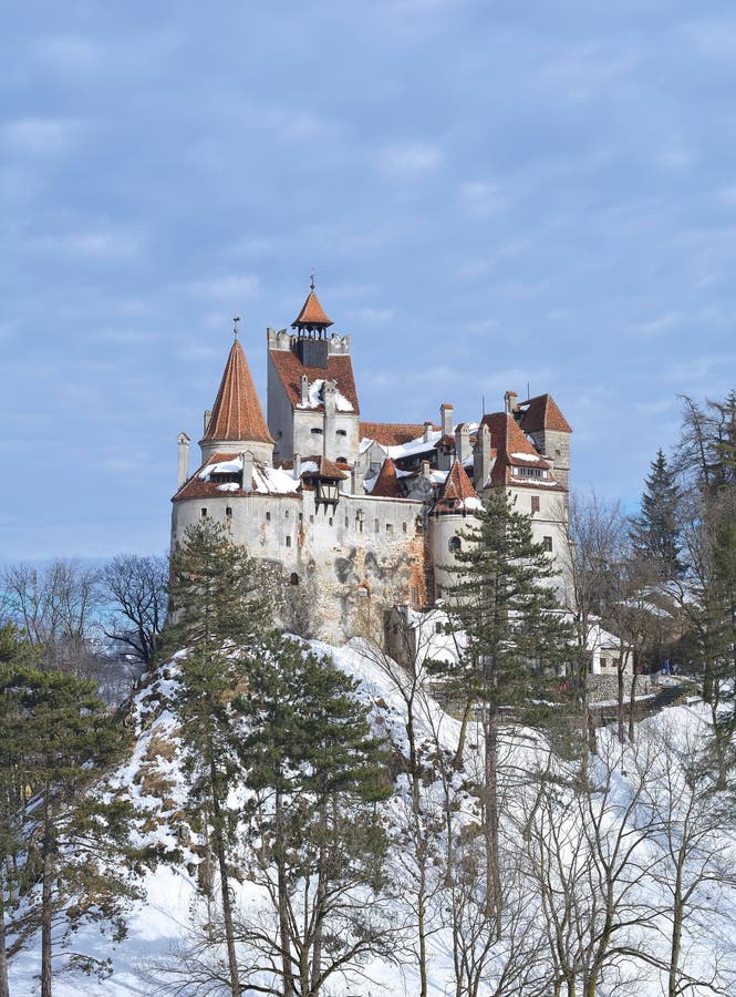Bran Castle - Dracula`s Castle Stock Image - Image of madness ...