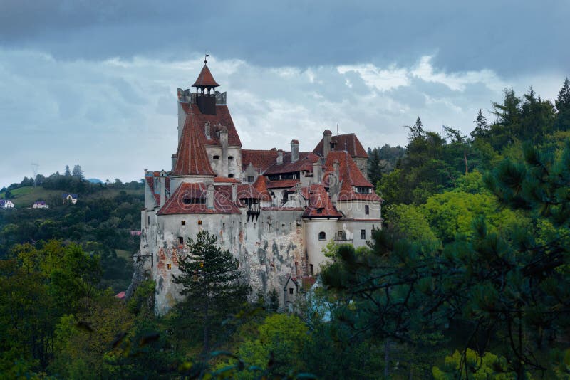 Bran Castle, Brasov, Romania Stock Image - Image of dracula, place ...