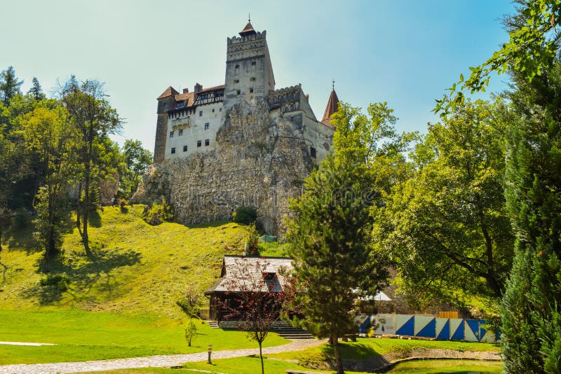 Bran Castle, Romania stock image. Image of palace, architecture - 132780609