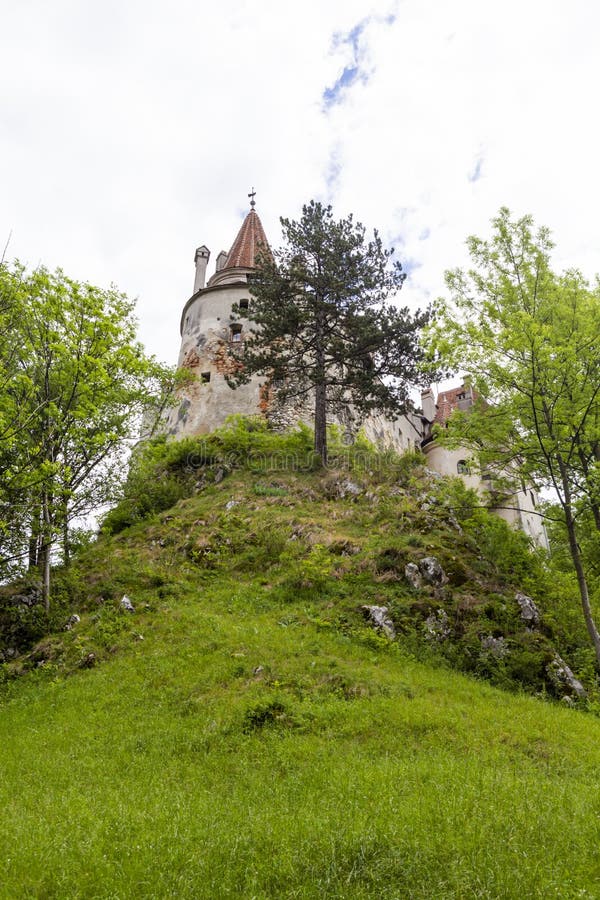Bran Castle View in a Summer Day Stock Photo - Image of transylvania ...