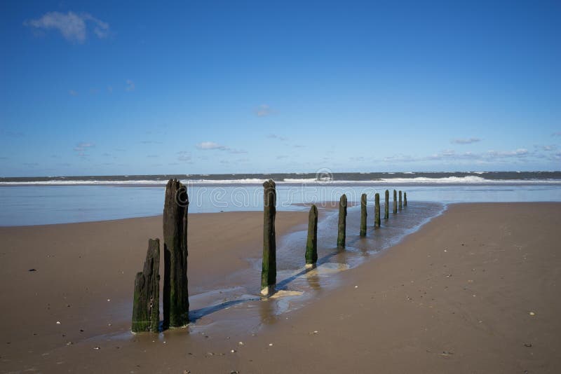 Brancaster Beach, Norfolk, England Stock Image - Image of tide ...