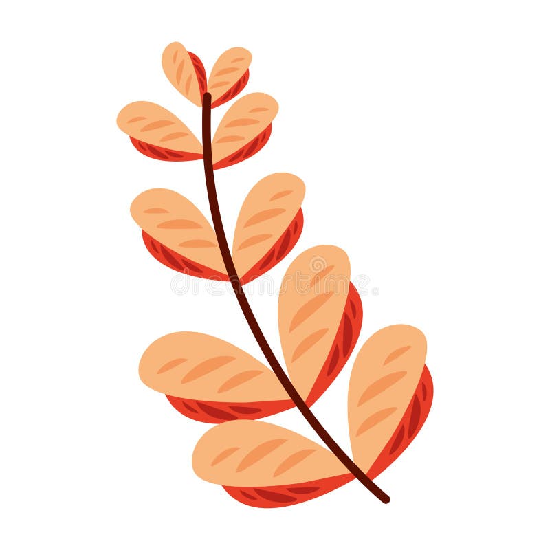 Branch leaves icon stock vector. Illustration of branch - 142505296