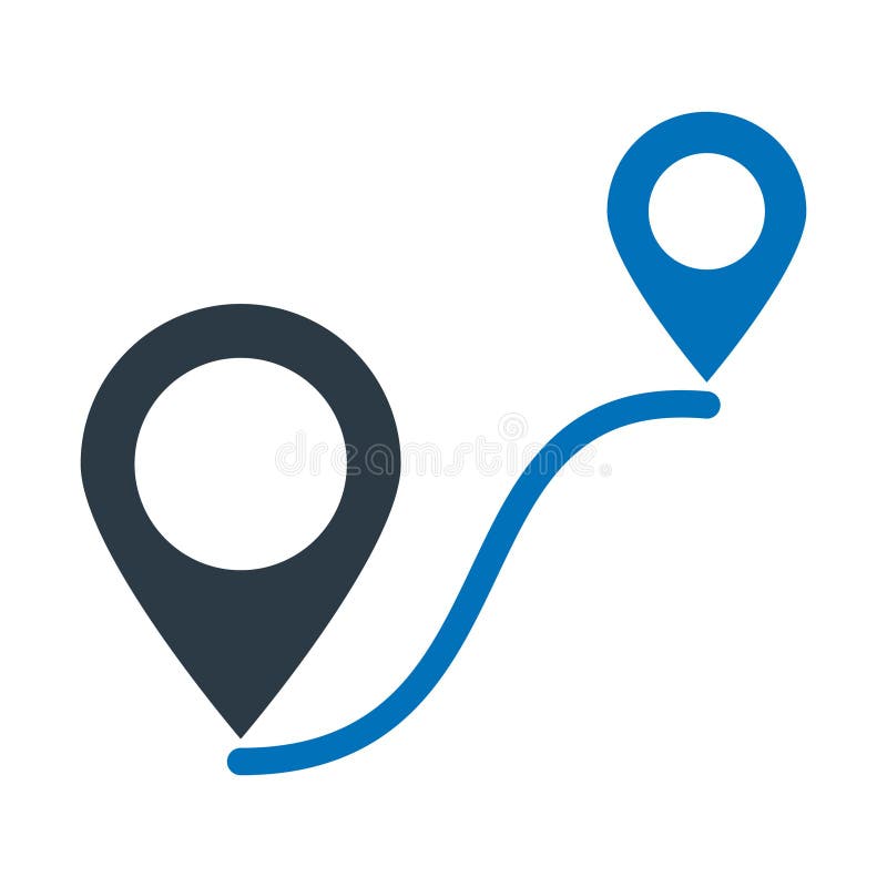 Office Distance Icon. Workplace or Coworking Social Distancing Simple ...